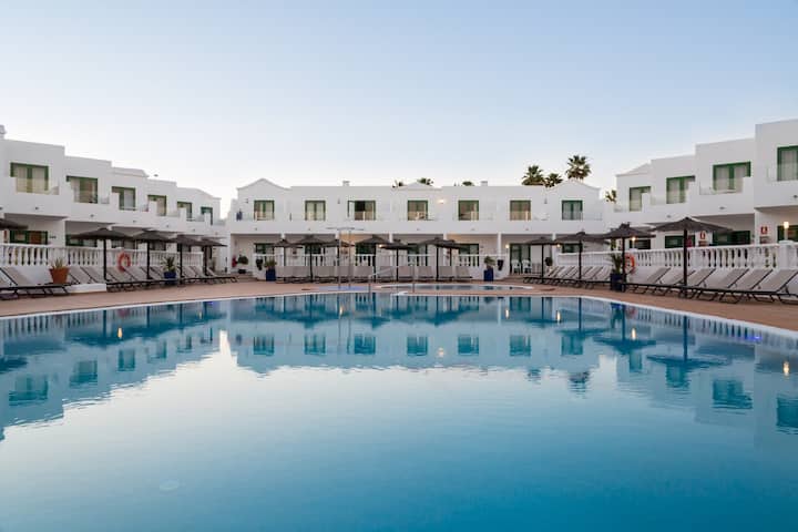 2br Las Adelfas Sunny Family Près De La Plage | Balcon - Puerto del Carmen