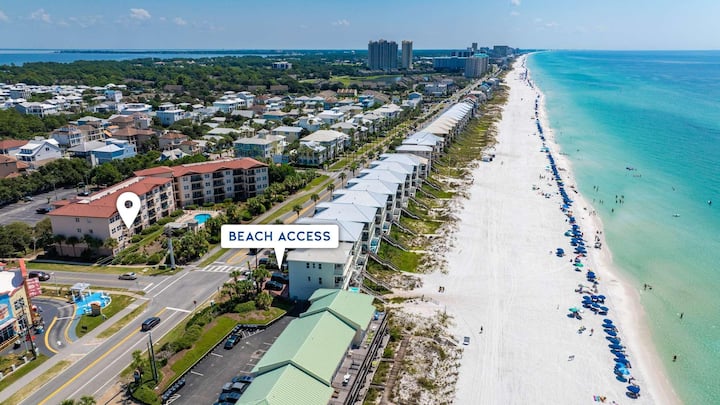 Modern 2br/2ba, Pet Friendly, Steps To Private Bea - Miramar Beach, FL