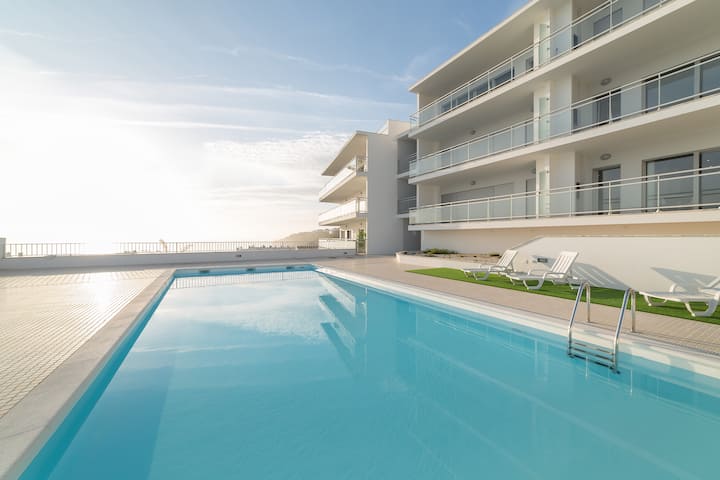 Sunset Views - Appartement De Vacances T2 Avec Vue - Nazaré