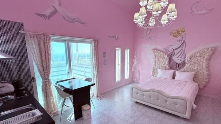 바다를 보며 즐기는 스파 객실, 판타지(303호) - 慶州市