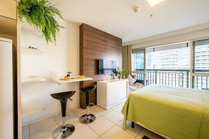 F1321 Ff Apart Hotel Com Wifi Piscina Academia - Brasilia