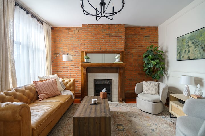 Chic Merion Village Home | Fenced Patio | Pets Ok - Columbus, OH