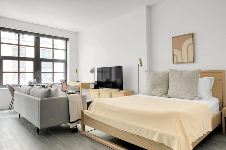 Blueground | S. End, W/d & Gym, Nr Sowa District - Boston, MA