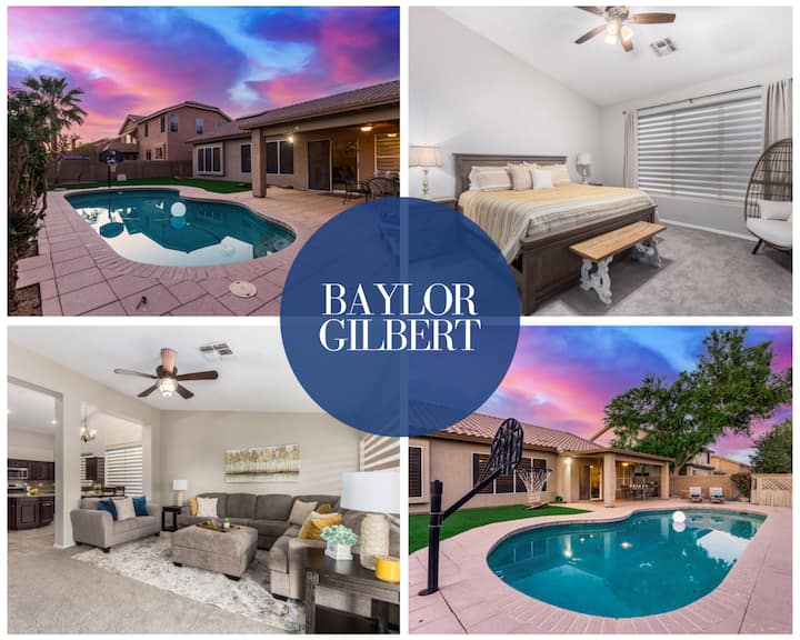 Refreshing Gilbert Pool Home! Sleeps 8! - Mesa, AZ