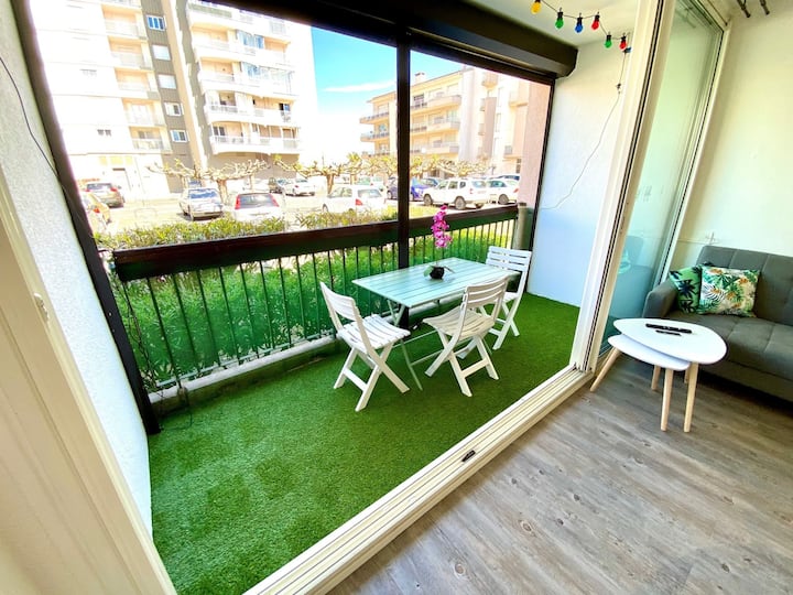 Bel Appart Avec Terrasse Tout Proche Des Plages De - Saint-Cyprien