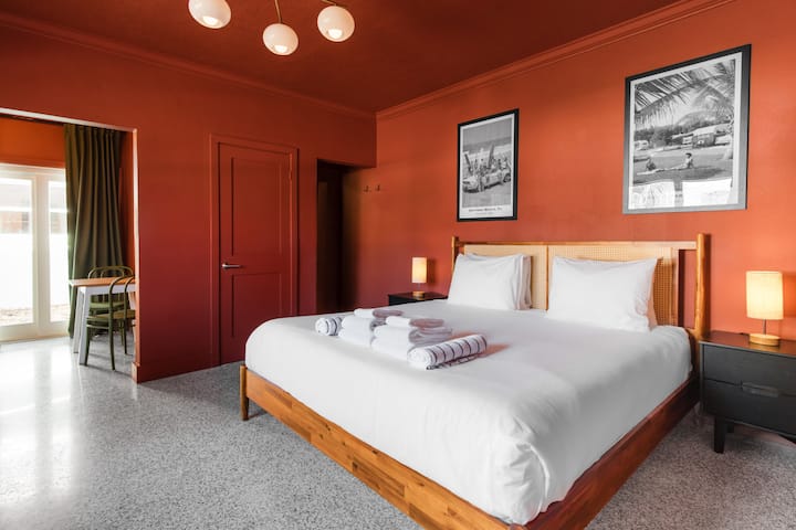 Fresh For 2025: Retro Beach Oasis With Color Pop - Clearwater Beach, FL