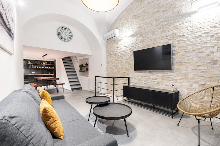 Loft Coeur Du Vieux Nice - 2 Chambres - Climatisé - Nizza