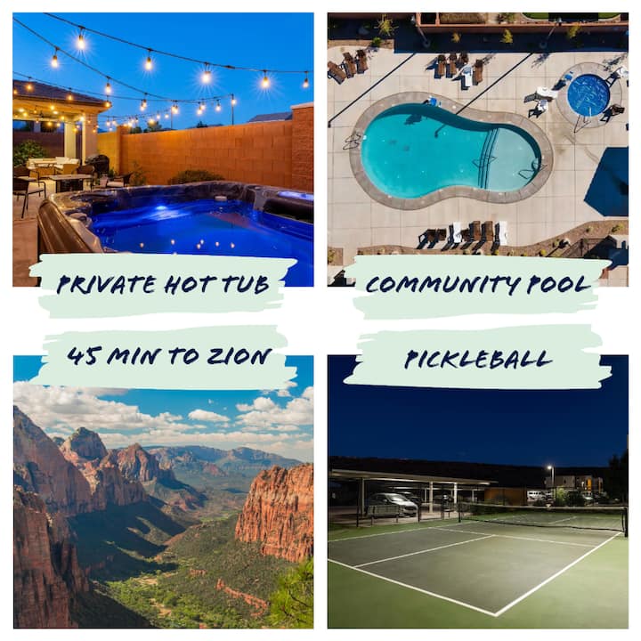 Sienna Sunrise: Private Hot Tub - St. George