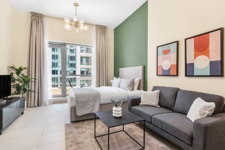 Silkhaus Fountain View | Studio In Blvd Central - Dubai