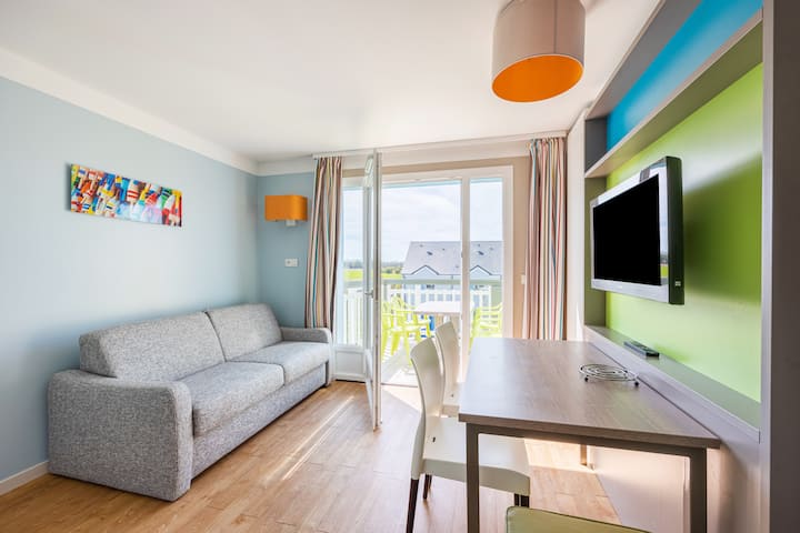 Némo - Appartement Avec Terrasse - Plage de Saint Aubin sur Mer