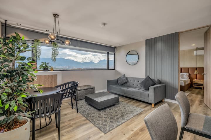 Luxurious 2br, 2ac Apt In El Poblado|gym&coworking - Medellín