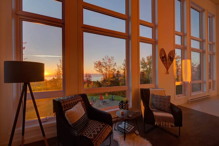 Ô Vitré Spa | Détente Avec Vue Sur Le Fleuve - Charlevoix