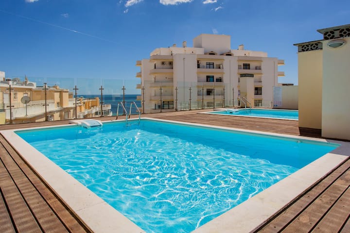 2bdr W/ Ac & Pool -2min From Beach- By Lovelystay - Armação de Pêra