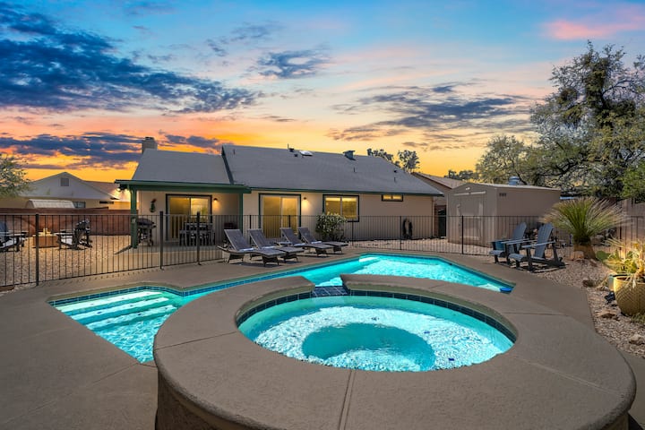 Mtn Views- Spacious Retreat W/heated Pool&spa - Tucson, AZ
