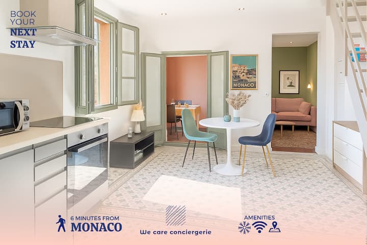 Appartement De Charme Centre De Beausoleil - Monaco
