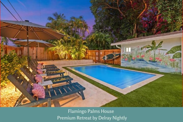 Fp Delray Delight: Saltwater Pool & Serene Oasis! - Delray Beach