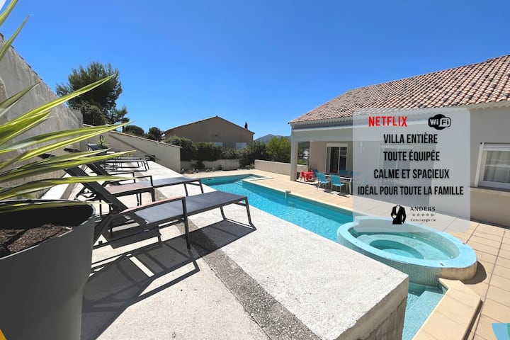 Villa Sweet-home Carnoux-cassis Piscine Clim - Bouches-du-Rhône