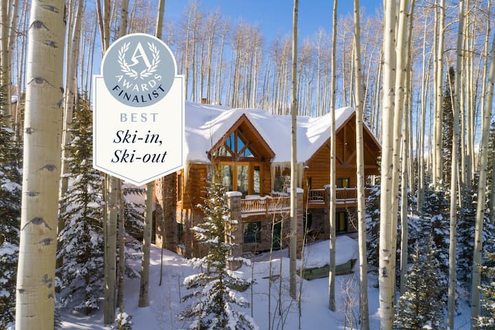 Hot Tub, Ski Access, Bbq & Views | Snowdrift Cabin - Telluride, CO