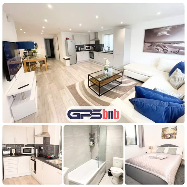 Maisy Lodge - Two Bed Lux Flat - Parking, Netflix - Oxford