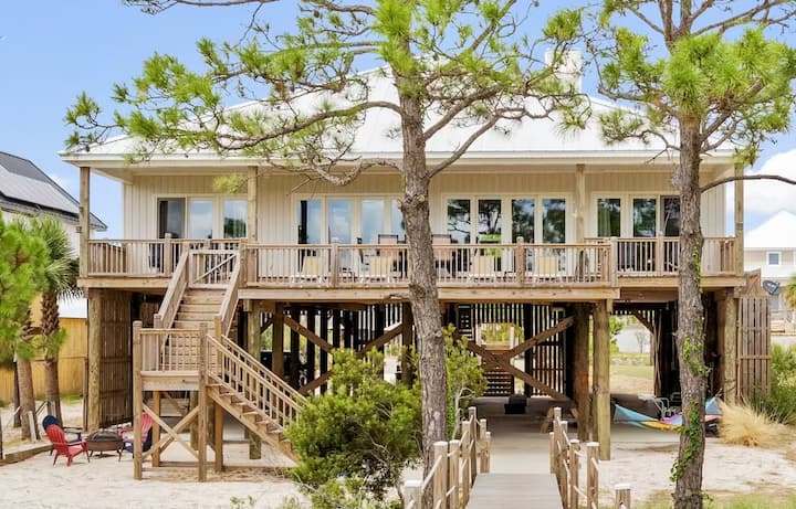Bonnie Blue Ii Gulf Front Beauty-community Pool - Dauphin Island, AL