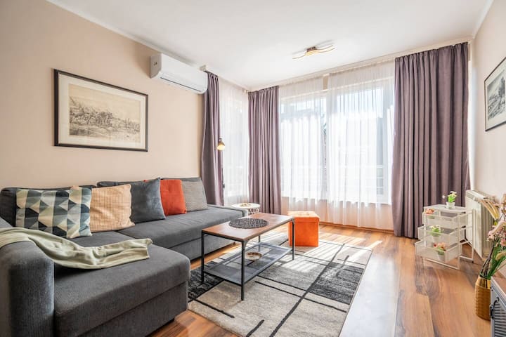 Downtown Stay: Art By Grandpa, Calm & Convenience - Sofia