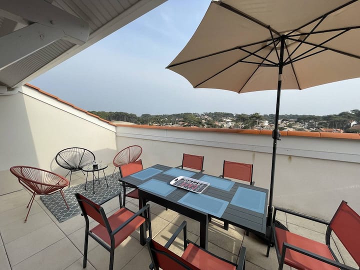 Appartement Neuf à Proximité Des Commodités Pour 6 - Lacanau