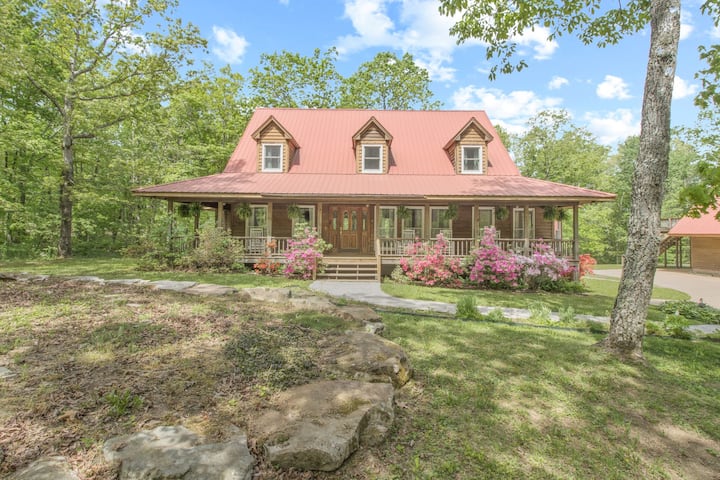 Hot Tub, Scenic Wooded Retreat With Game Area! - Beaver Lake, Rising Fawn