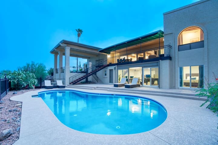 Scenic Four Peaks Vistas, Private Pool & Hot Tub - Fountain Hills, AZ
