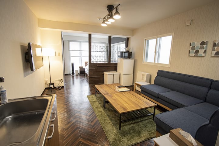 2 Rooms! Good For Enjoy Susukino As Your Base! - Sapporo