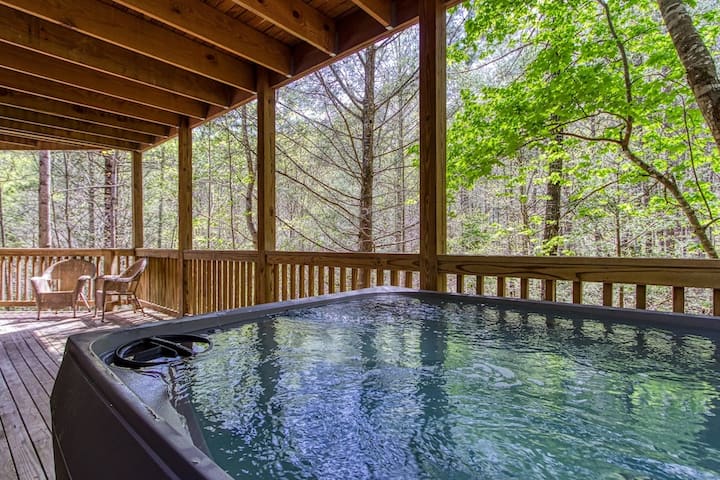 Serene & Lux 4br W Game Room!hot Tubpool Table - Townsend, TN