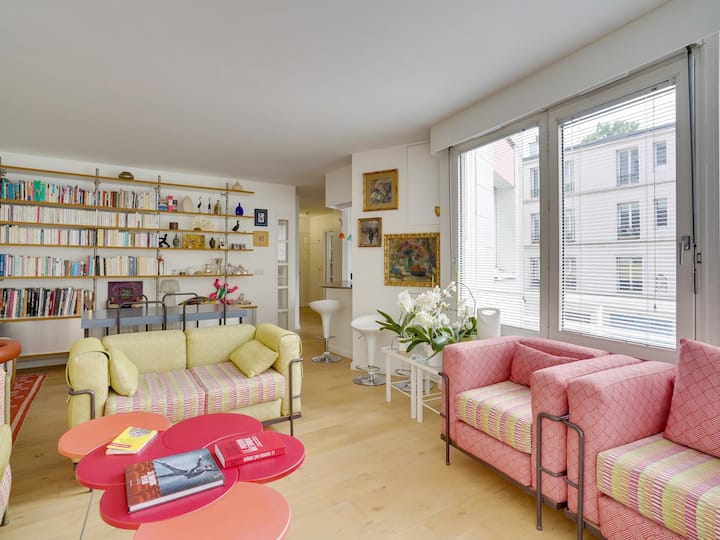 Bastille - Modern Apt With Ac & Terrace 5 People - Parigi