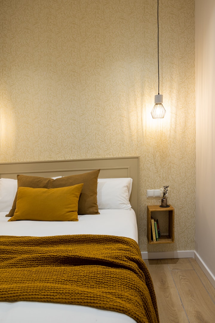 Sea Rooms | 4 Guests | Ac & Wifi | 15 Min Beach - Valencia