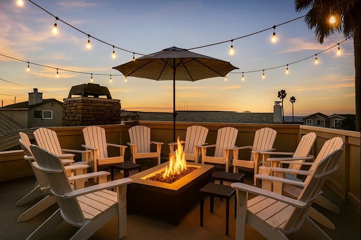 Beach Home-roofdeck-steps To Sand - No Guest Fee - Oxnard, CA