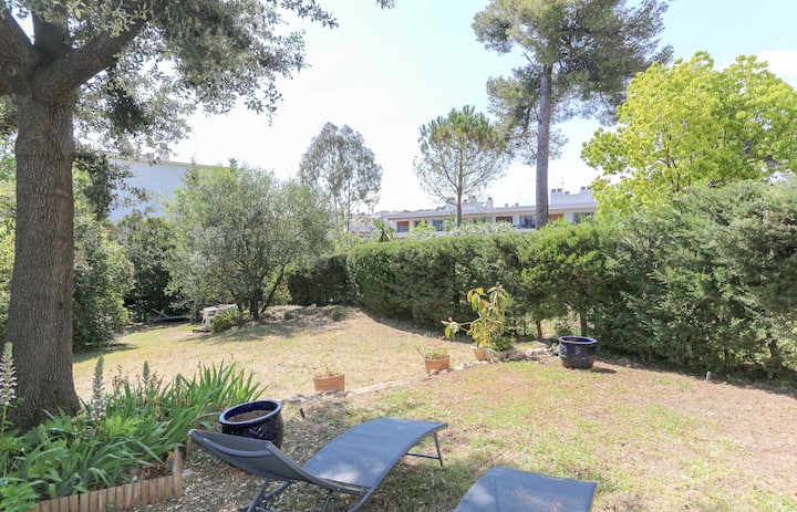 Charmant 3 P Lumineux Avec Clim Jardin 300m Et - Plage du Midi