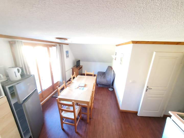 672p Spacieux Duplex En Hauteurs De Station - Lac Chambon