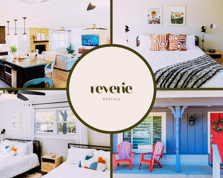 Unwind - Private Hot Tub, Yard, Chic 3 Br - Roanoke, TX