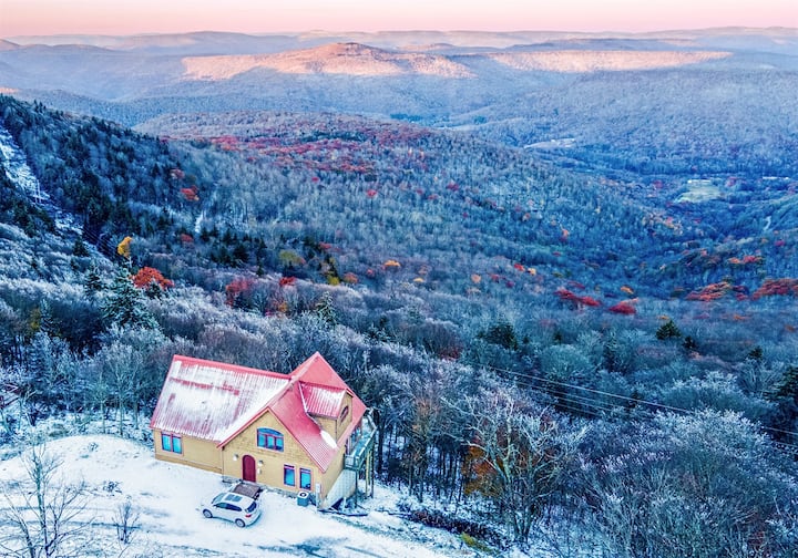 Gorgeous Chalet - Incredible Views - Hot Tub - Fir - Snowshoe, WV