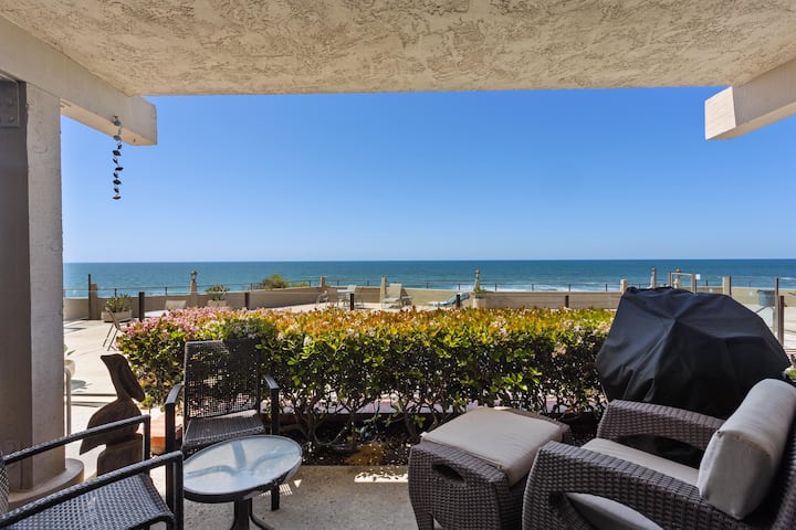 Slow M'ocean-oceanfront Condo Near The Pool, Beach - Del Mar, CA