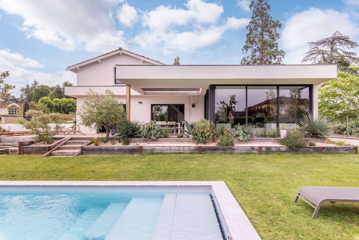 Farniente - Maison Déco Et Rénovée Avec Piscine - Oullins