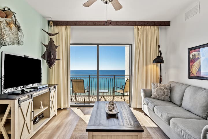 Origin 1133/1135 - Three Bedroom Gulf View Connector Unit- Stunning Gulf Views - Panama City Beach, FL