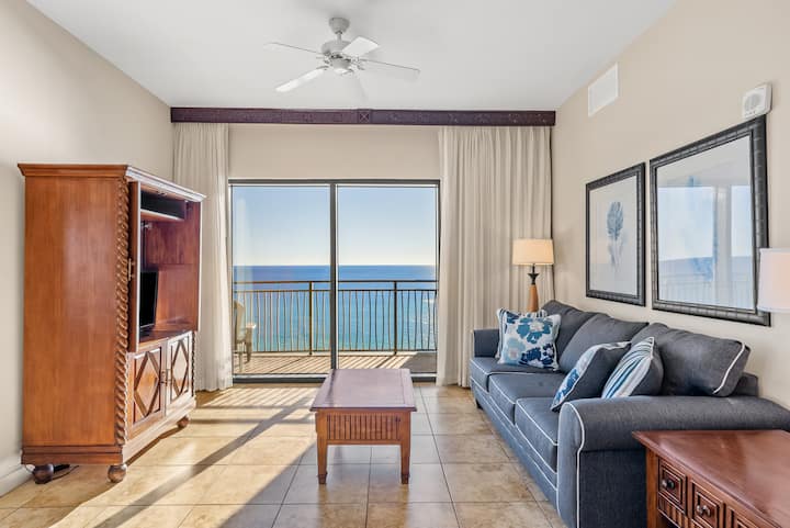 Origin 1233/1235 - 3 Bedroom Gulf View Connector Unit- Stunning Gulf Views - Panama City Beach