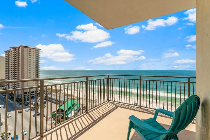 Origin 1333/1335 - Three Bedroom Gulf View Connector Unit- Stunning Gulf Views - Panama City Beach, FL