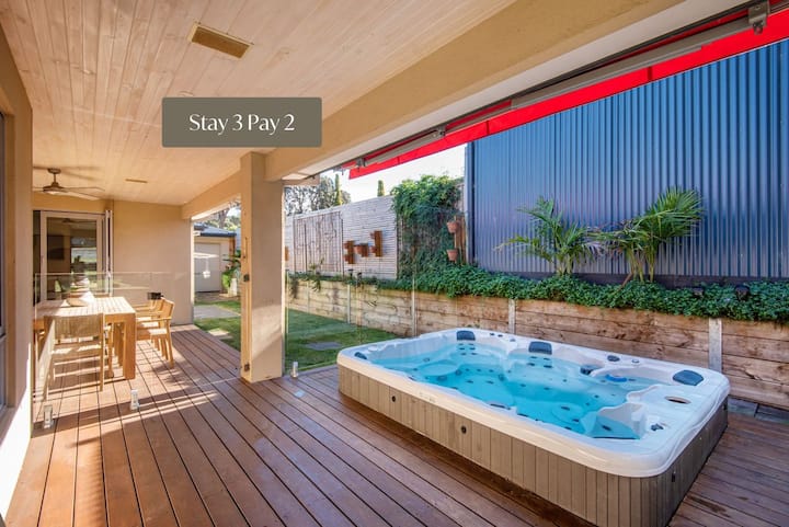 Luxury And Style On Pasadena With Large Spa - Rye