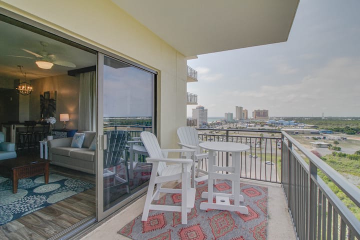 Origin 817 | Serene 1br W/ Balcony + Free Fun! - Panama City Beach, FL