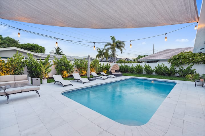5 Min Beach-exceptional Home/outdoor Area - Fort Lauderdale