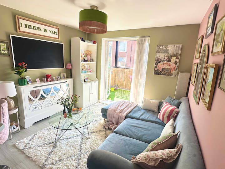 Appartement Bedfordshire: 2 Chambres, Patio Et Wif - Hertfordshire