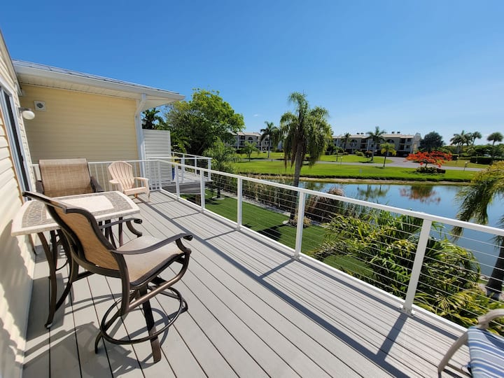 Indian Bayou Lake House 1 - Lakeside Oasis - Fort Myers Beach, FL