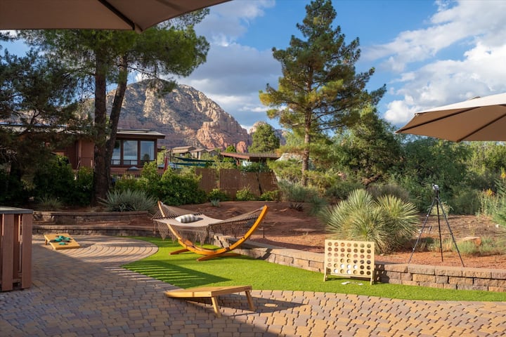 Modern Sedona Oasis | Pool/hot Tub/games & Views - Sedona, AZ