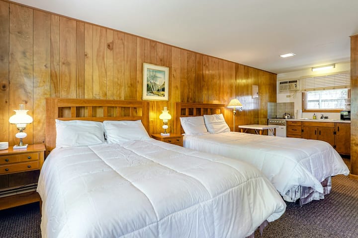 Wonderful Studio Lakefront | Kitchenette - Alton, NH