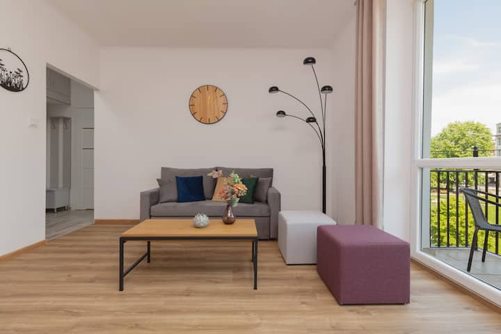 Elegant Studio In The Center | Balcony And Workspa - Warszawa